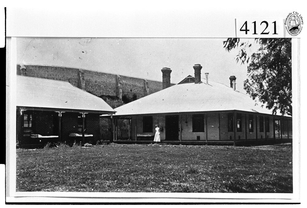Nurse Bottle at Fremantle Hospital | City of Fremantle Local History Centre