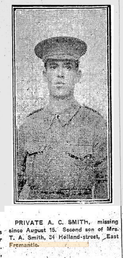 Smith, Albert Cecil | City of Fremantle Local History Centre