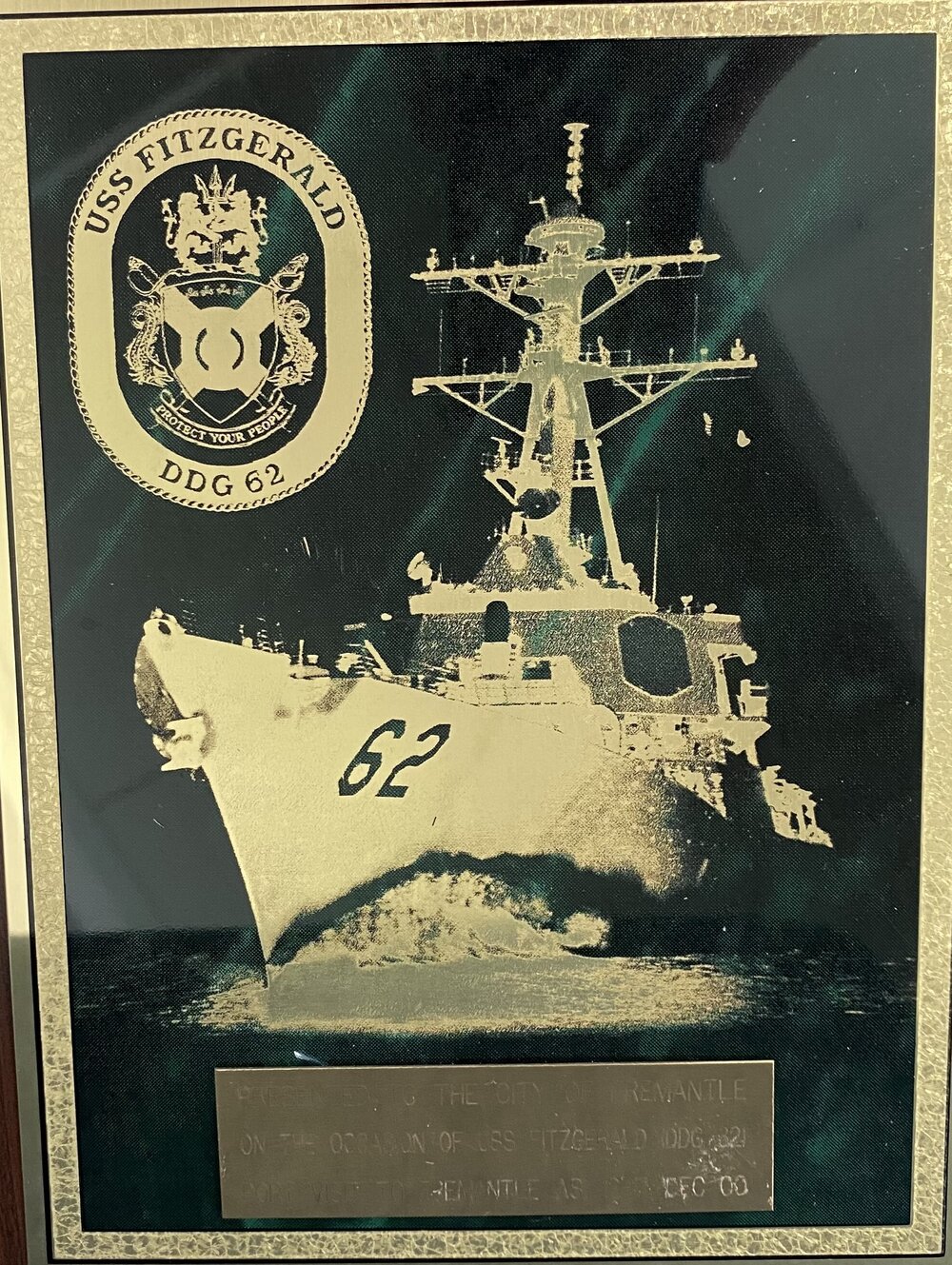USS Fitzgerald | City of Fremantle Local History Centre