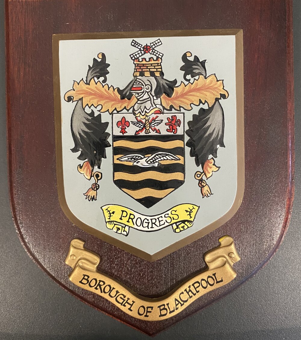 Plaque - Borough of Blackpool | City of Fremantle Local History Centre
