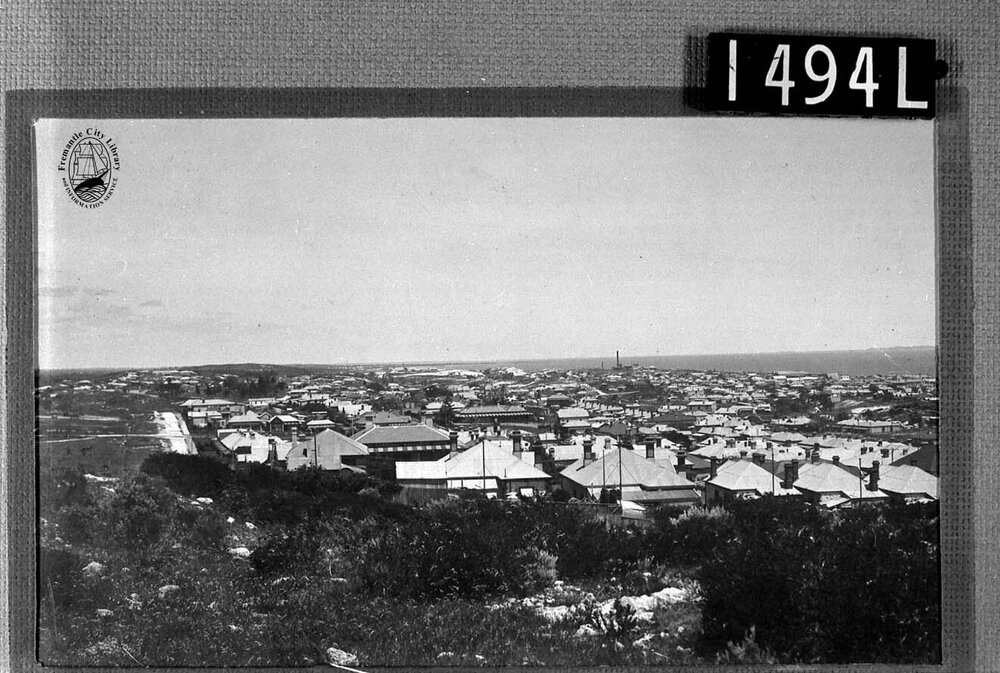 View of Fremantle from Reservoir Hill | City of Fremantle Local History ...