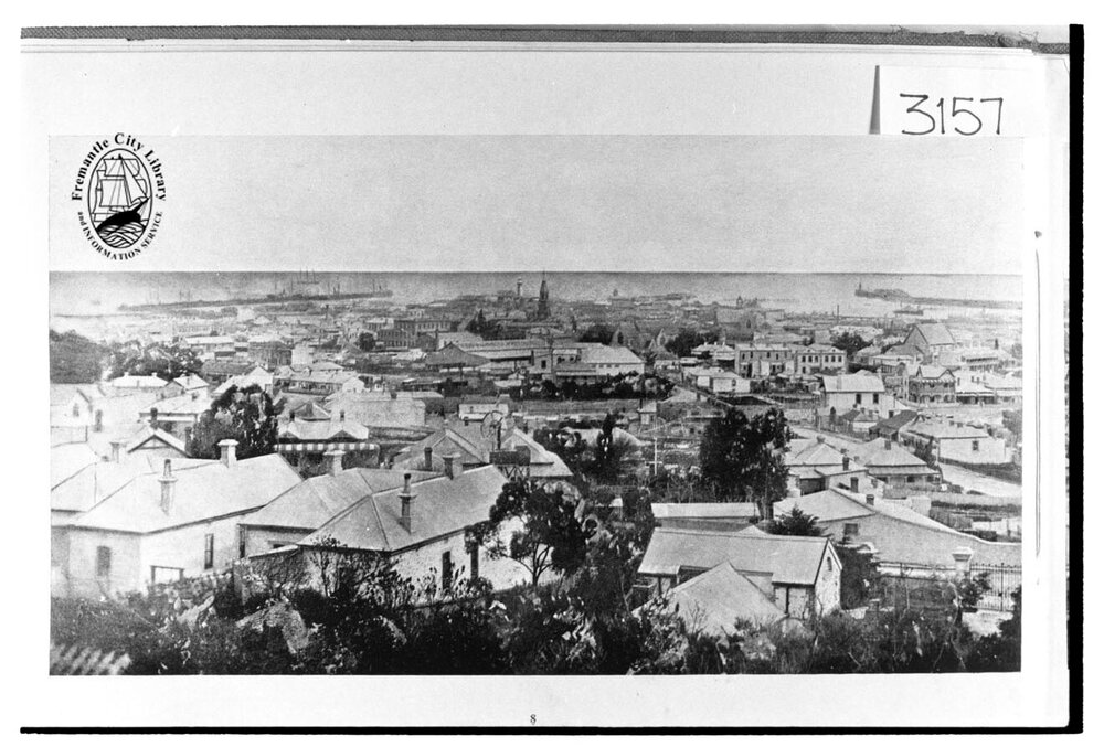 Panoramic view of Fremantle | City of Fremantle Local History Centre
