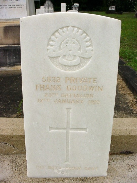 Goodwin, Frank | City of Fremantle Local History Centre